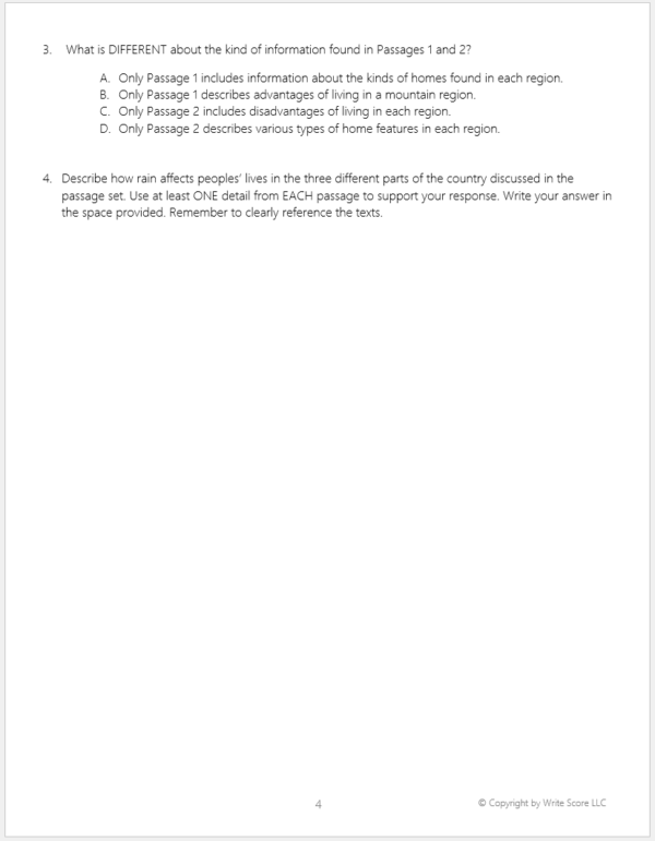 Smarter Balanced Assessments – Write Score
